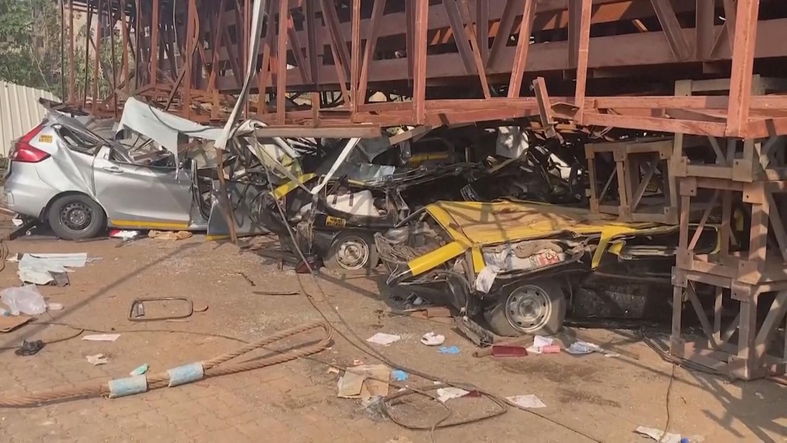 India: Search for survivors continues after billboard collapses in ...