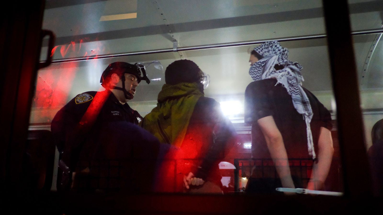US university protests: 300 arrested as police in riot gear break up ...