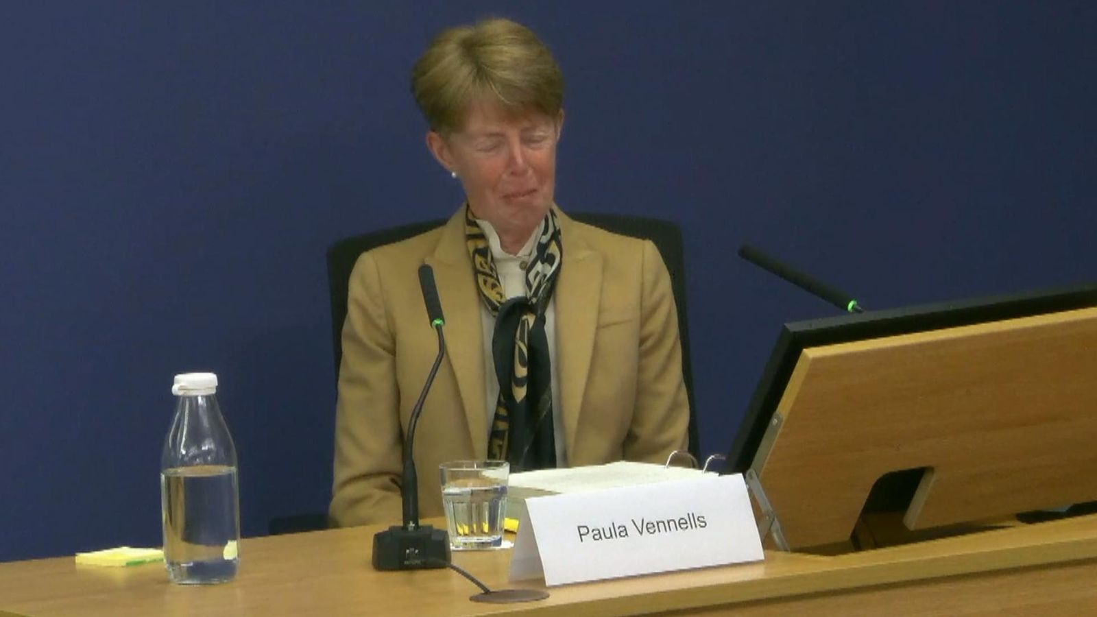 Post Office: Paula Vennells breaks down in tears on her final day of ...