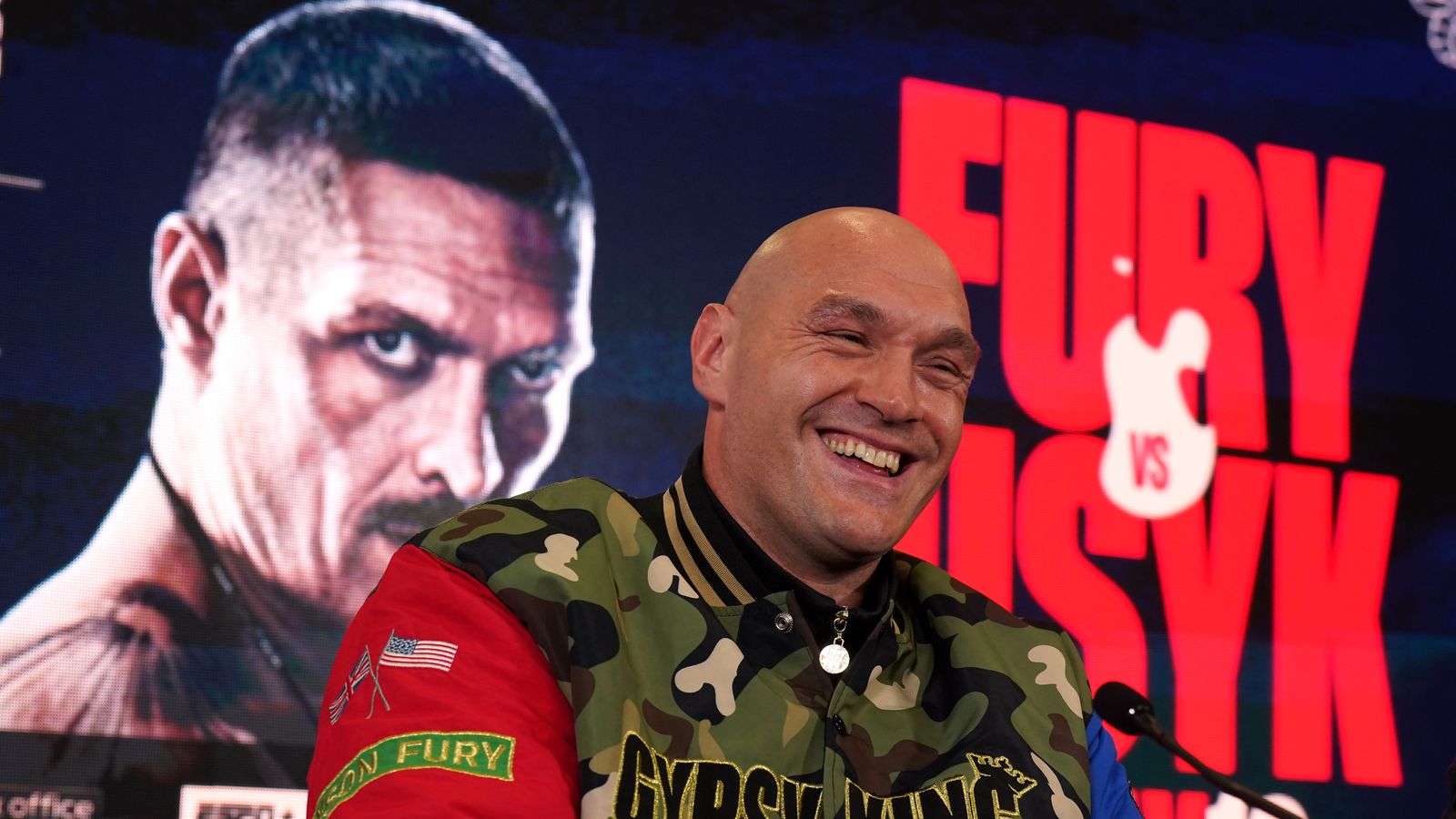 Tyson Fury's dad headbutts member of Oleksandr Usyk's entourage at ...