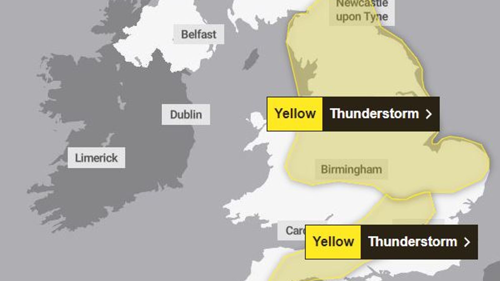 UK weather: Risk of storms, showers and flooding as Met Office warnings ...