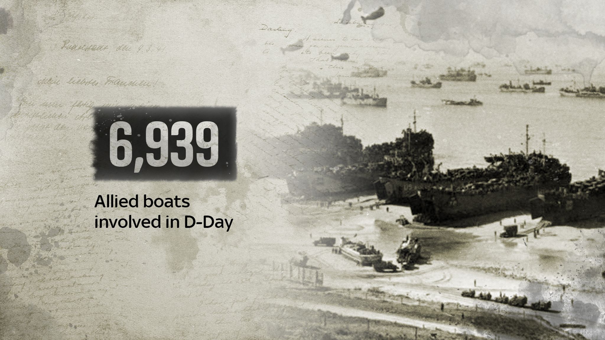 D-Day in numbers: Notable figures from invasion | UK News | Sky News