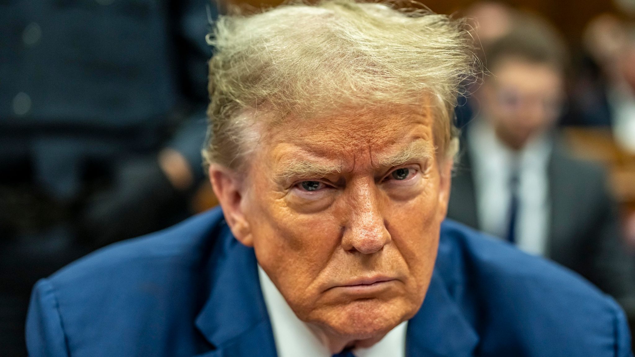 Donald Trump trial judge Juan Merchan scolds defence witness for giving ...