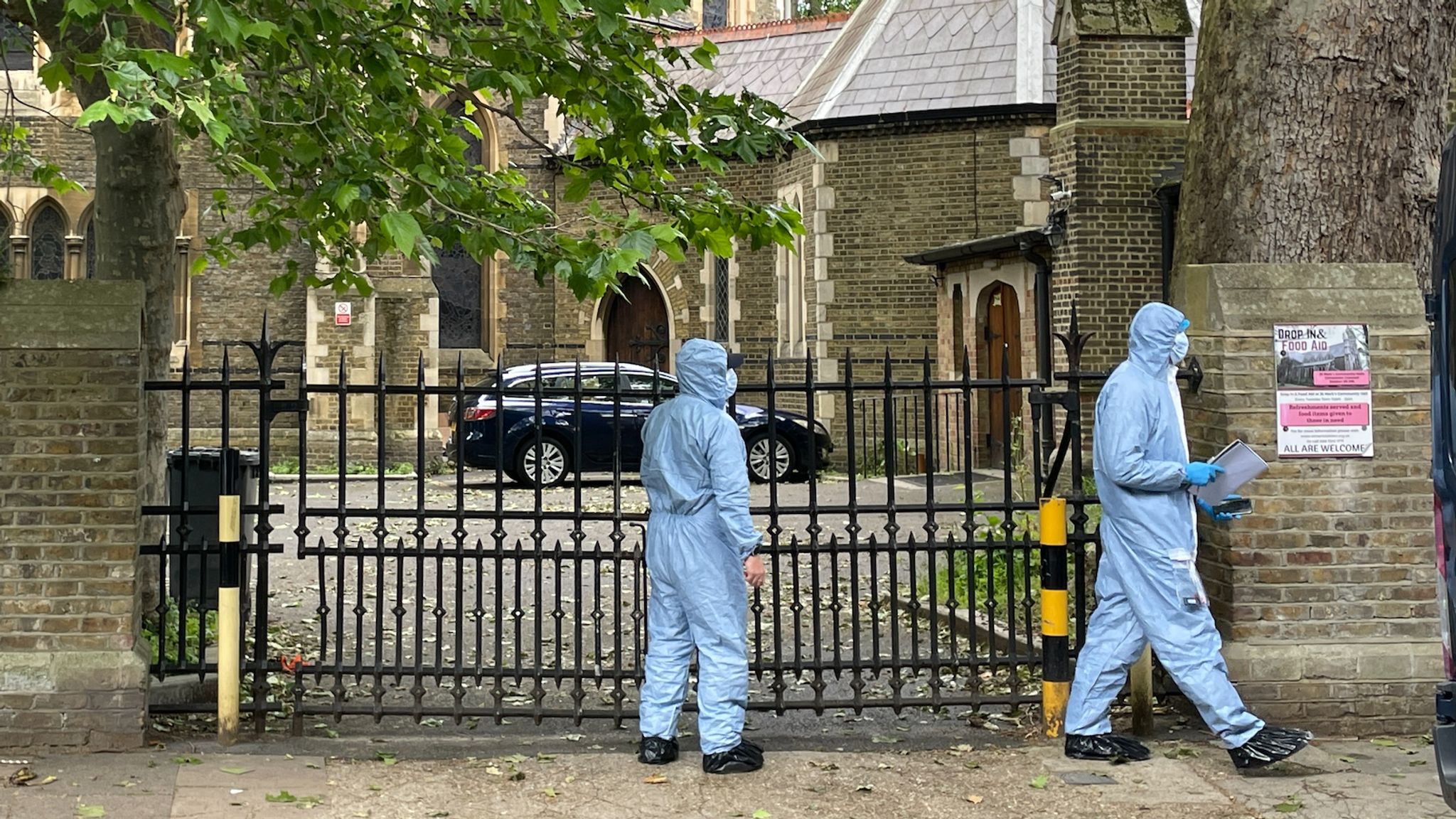 Footage shows aftermath of Hackney restaurant shooting that left girl ...