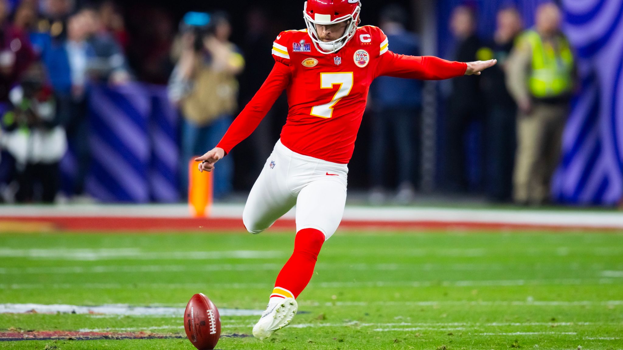 Harrison Butker: NFL distances itself from Kansas City Chiefs kicker's ...