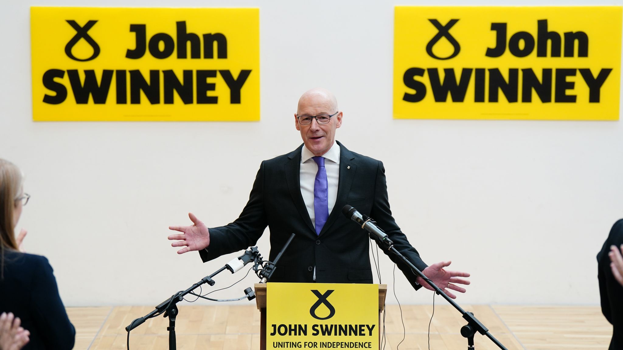 Who is John Swinney? Scotland's seventh first minister | UK News | Sky News