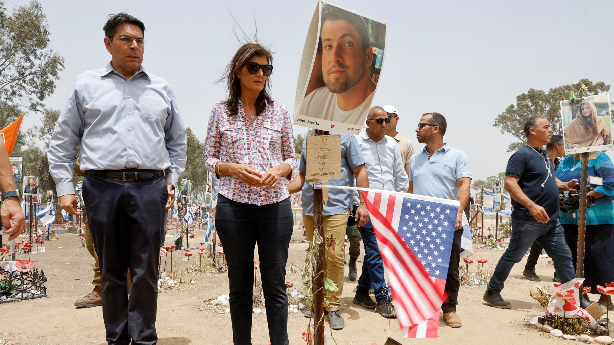 Nikki Haley writes 'finish them' on IDF shell during Israel visit ...