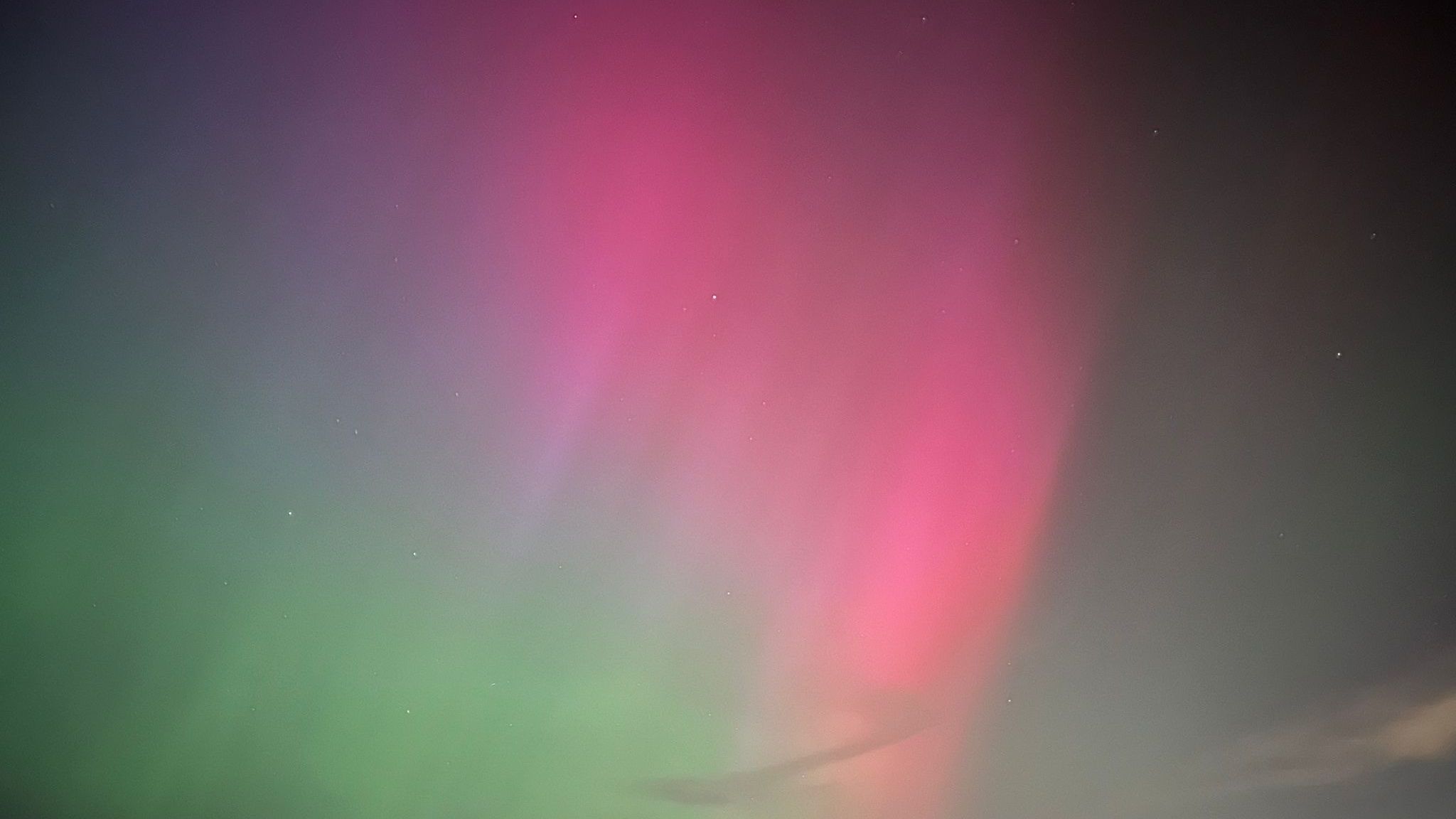Northern Lights visible across large swathes of England and Wales as ...