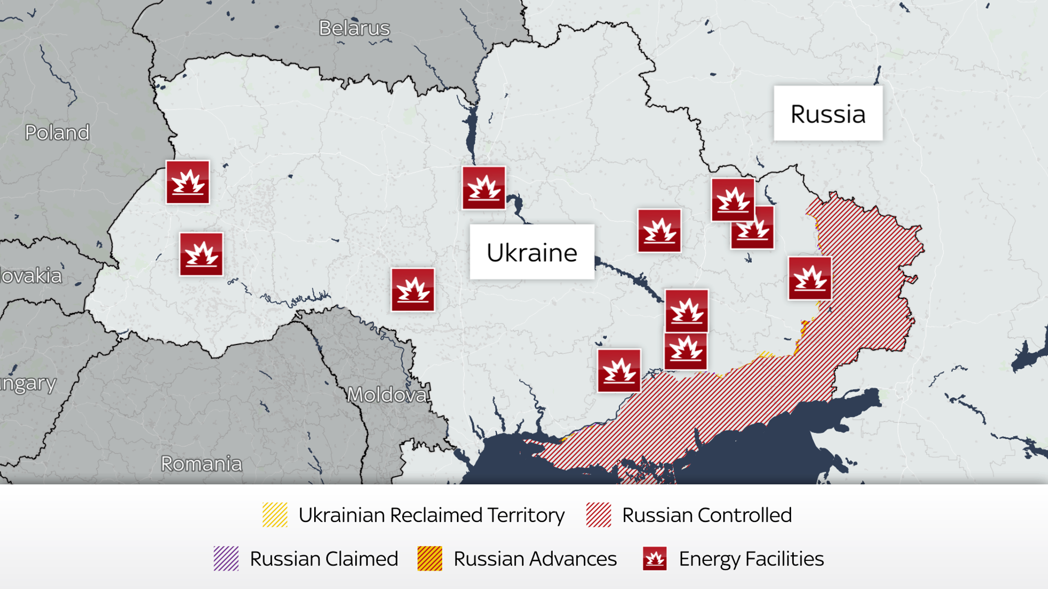 Russia steps up attacks on energy facilities with Ukraine 'vulnerable ...