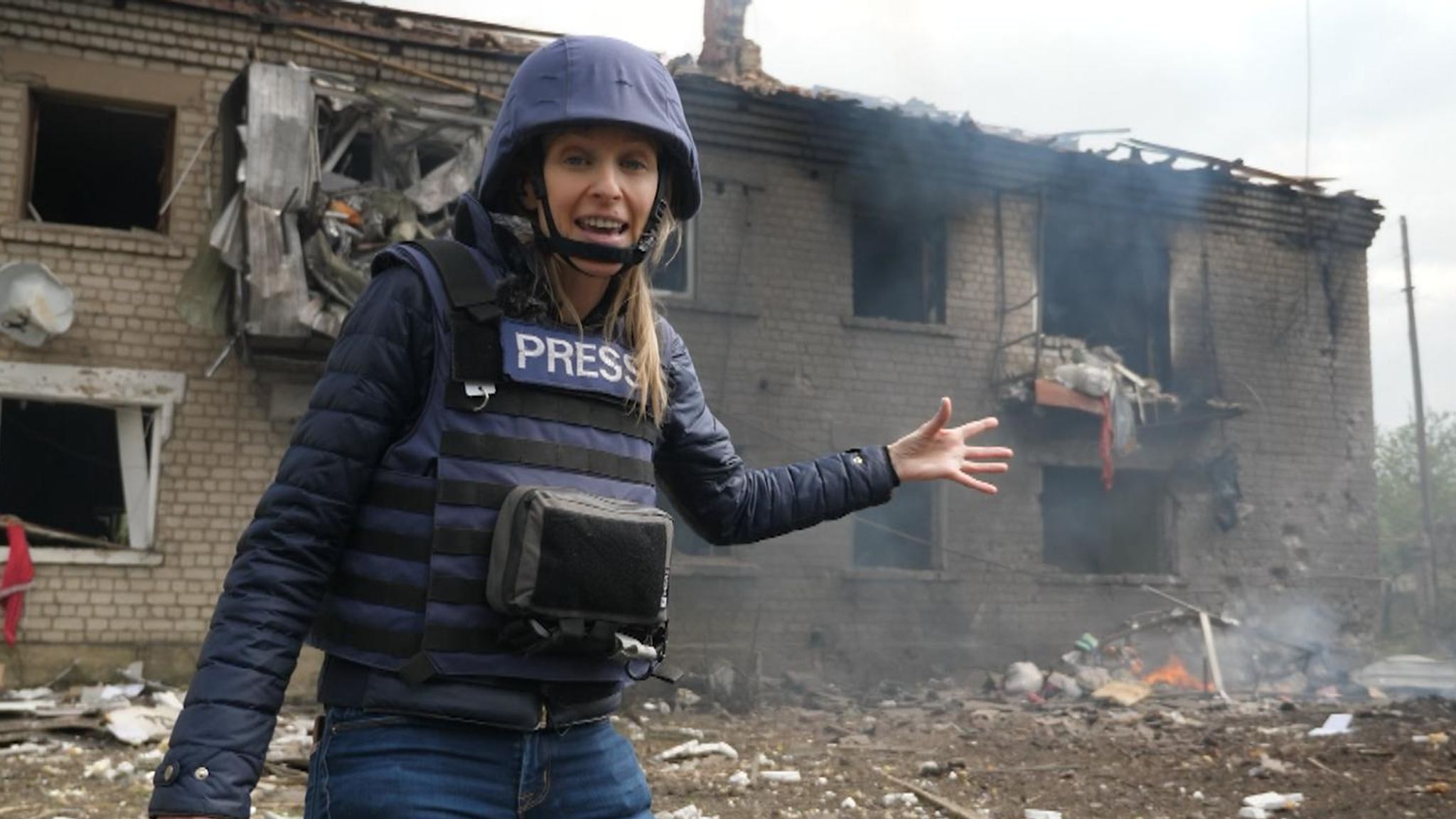 Ukraine war latest updates: Sky News reports from town under attack ...