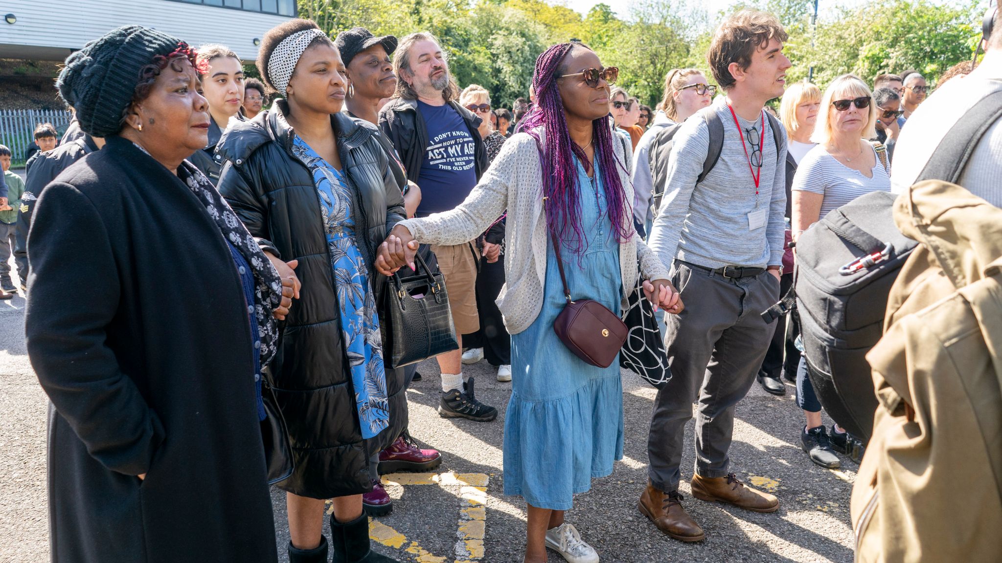 Daniel Anjorin: Vigil held for Hainault attack victim | UK News | Sky News