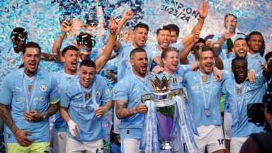 Manchester City win record-breaking fourth Premier League title in a ...