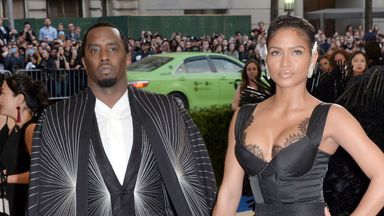 P Diddy: Stars react to video showing rapper attacking Cassie Ventura in hotel hallway | Ents ...