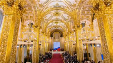 Vladimir Putin thanks soldiers 'fighting for motherland' as he is ...