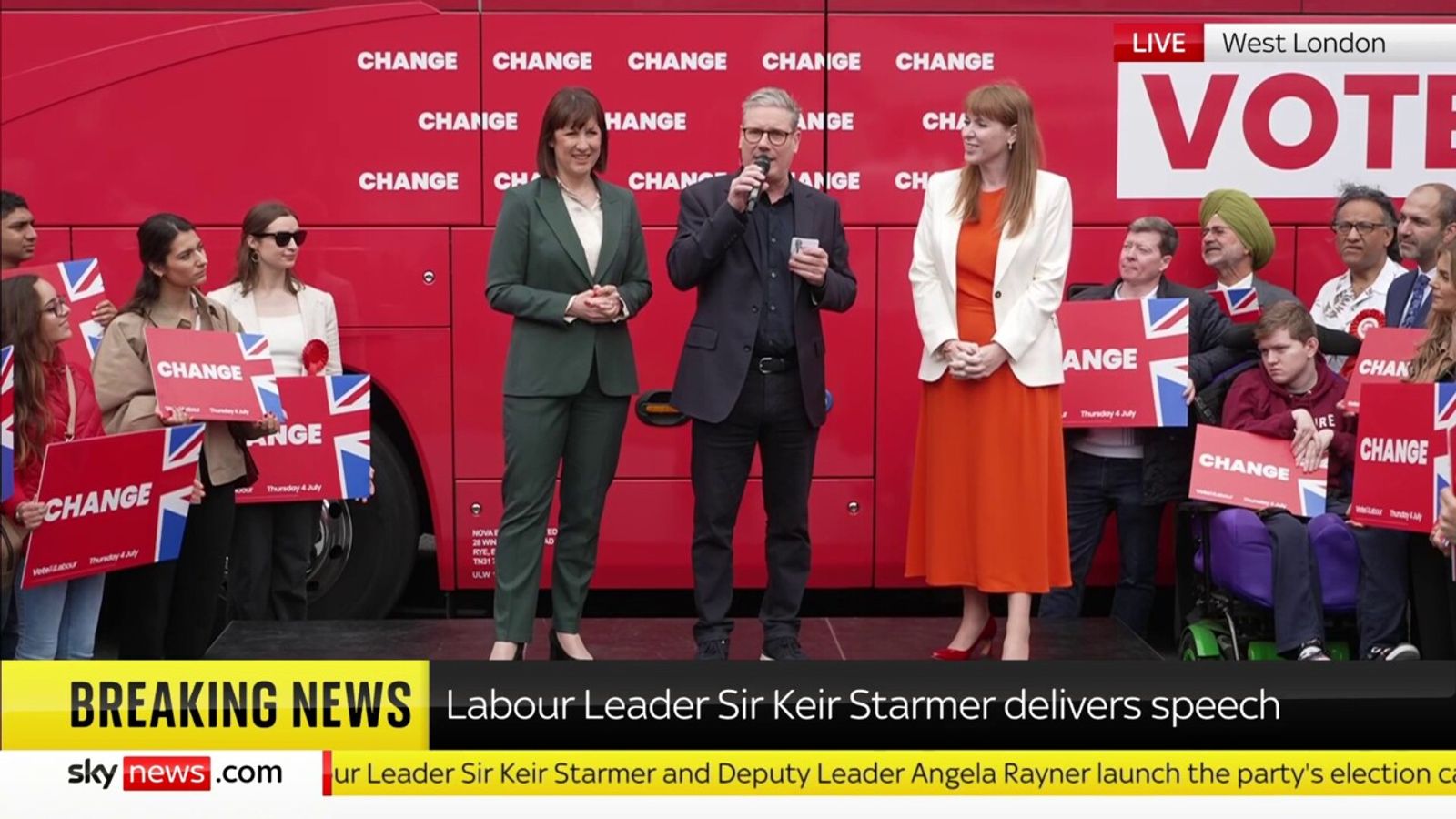 Labour: Sir Keir Starmer makes Tory defector joke about the campaign ...