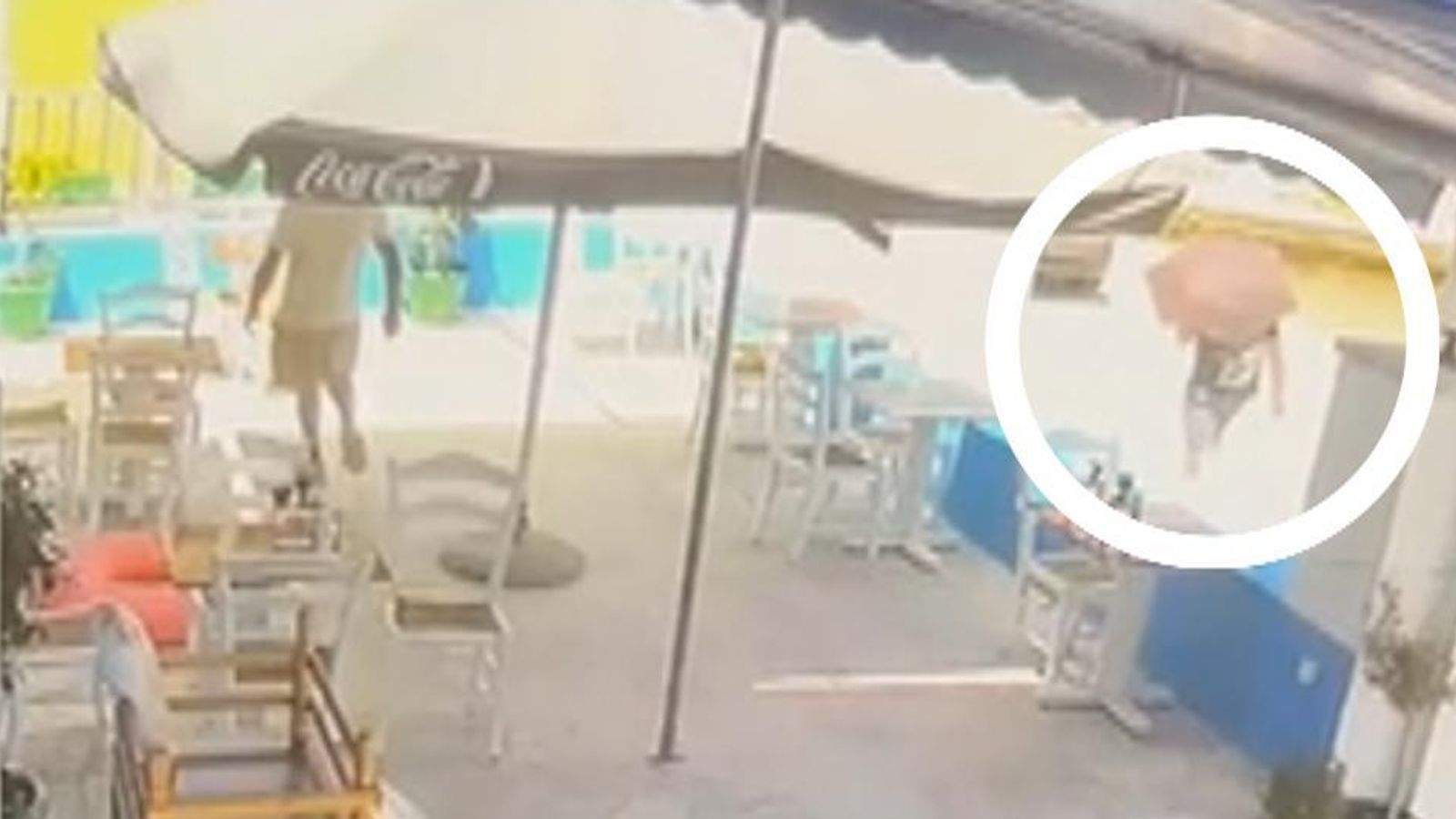 Michael Mosley : New CCTV shows missing TV doctor outside café on Greek ...