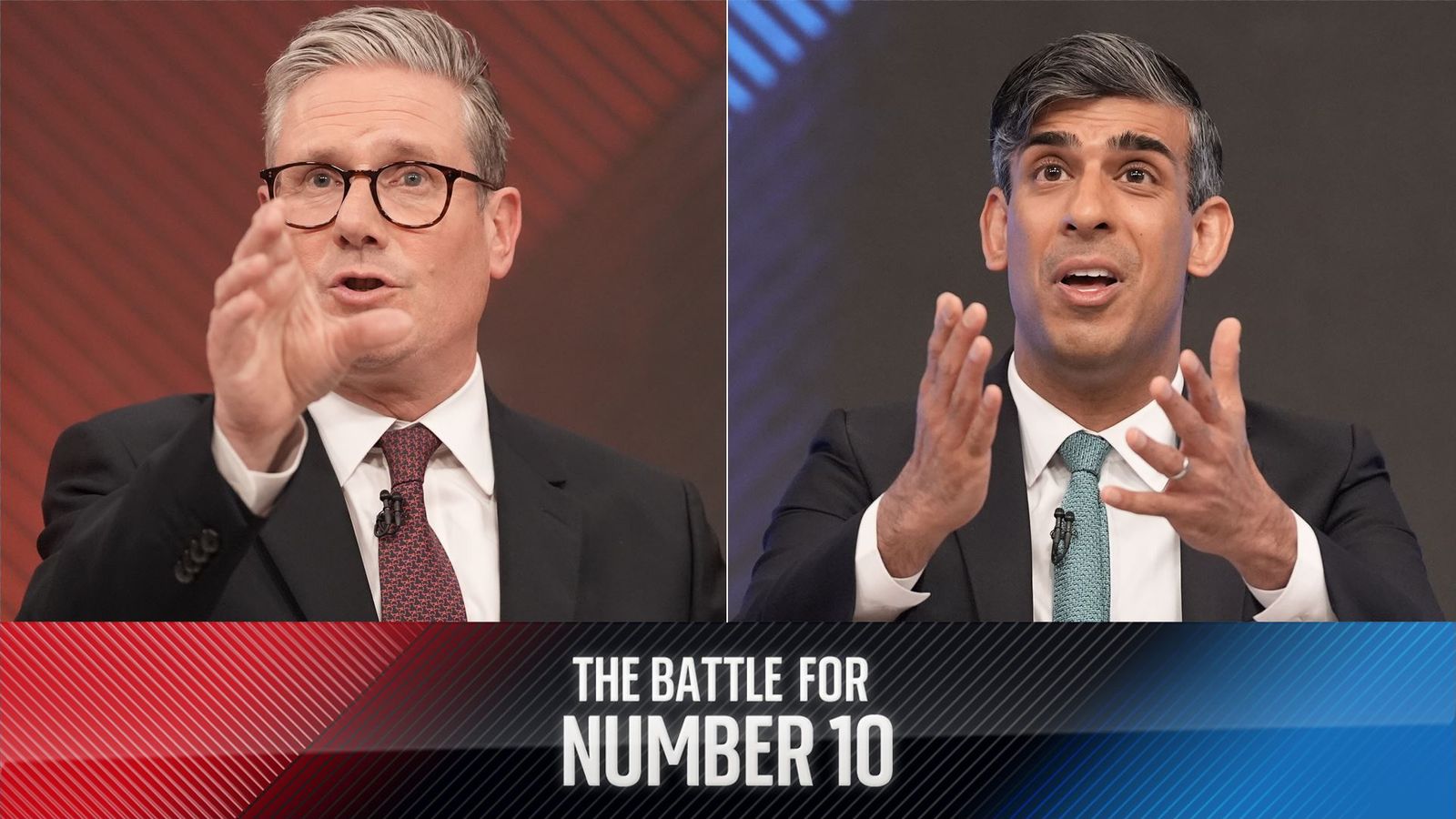 Rishi Sunak and Keir Starmer face the difficult questions at Sky News leader' event | Politics ...