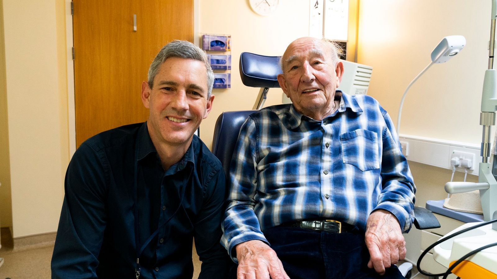 England's first artificial cornea transplant hailed a success | UK News ...