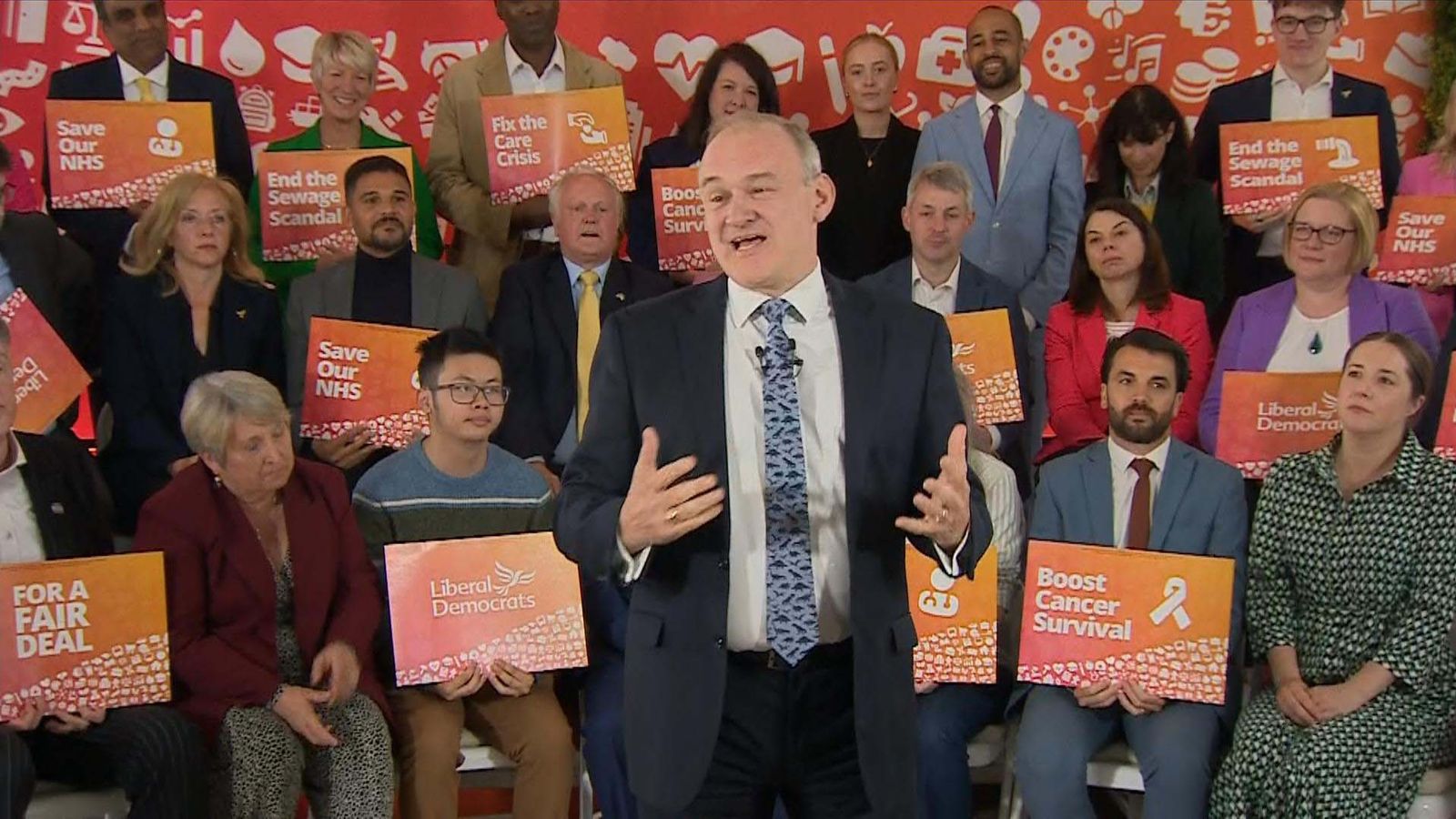 Lib Dems Pledge To Rejoin Eus Single Market In Manifesto To Save The Nhs Money News Sky News