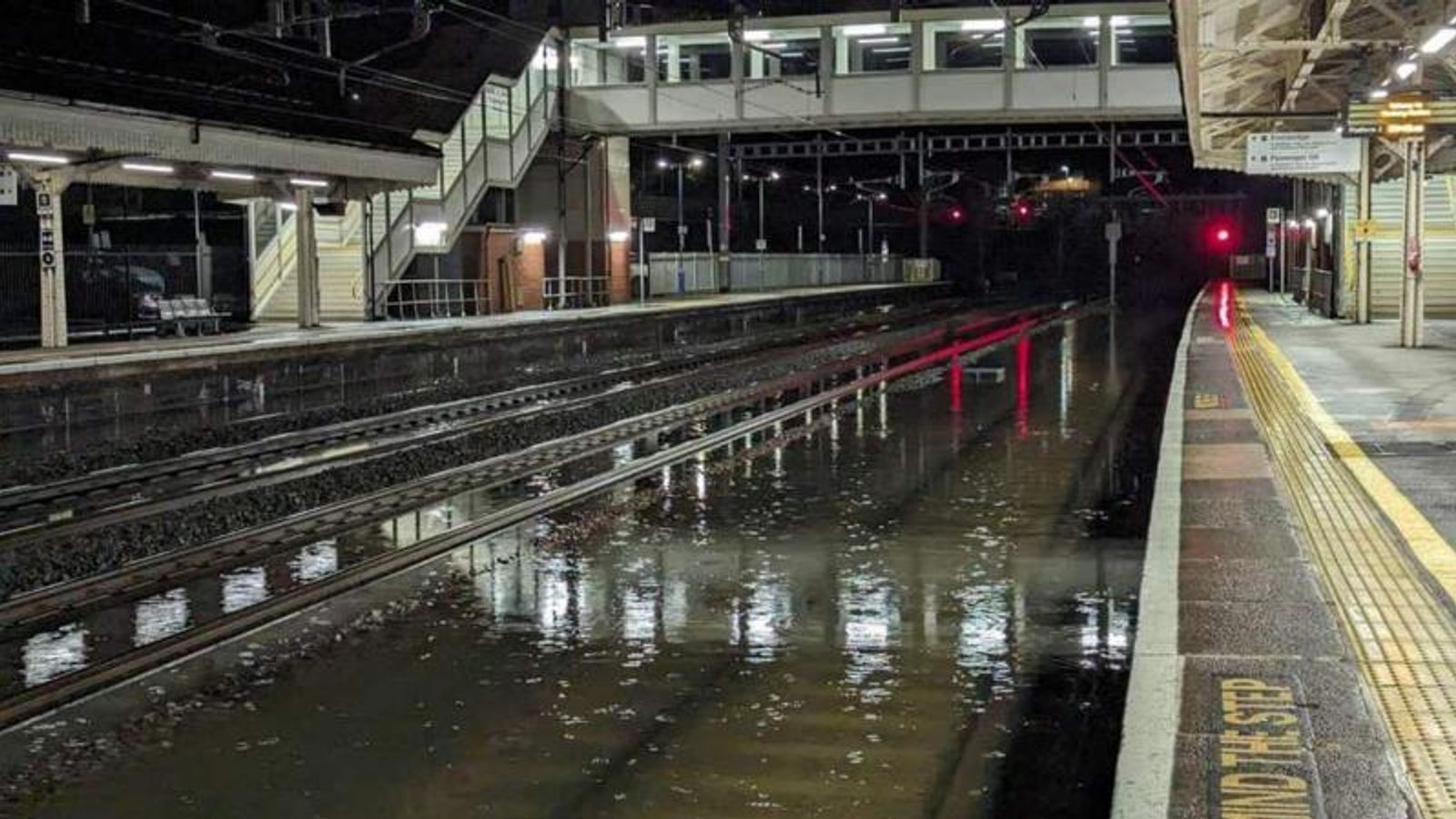 Revealed: Britain's most cancelled train services due to flooding | Sky ...