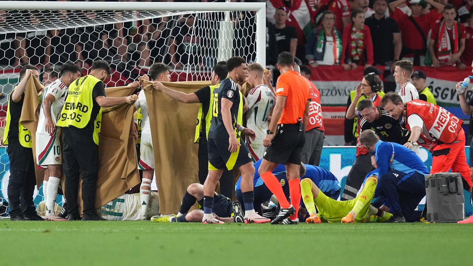 Scotland knocked out of Euro 2024 after late Hungary goal | UK News | Sky News