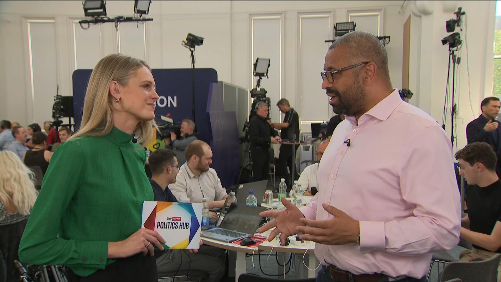 Home Secretary James Cleverly: 'Labour would run riot in government ...