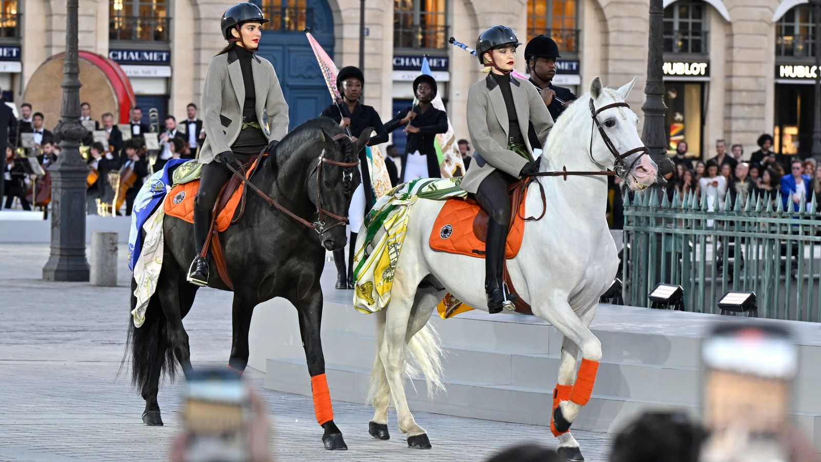 Kendall Jenner and Cara Delevingne among celebrities at Olympics-themed ...