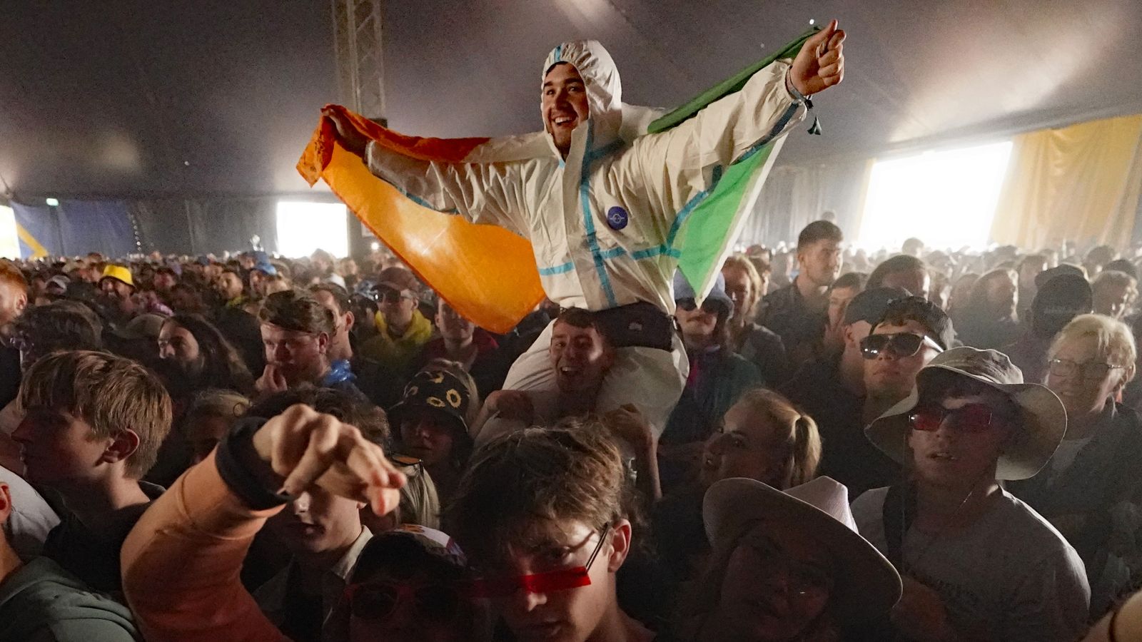 Glastonbury: Irish-language rappers draw 'headline-worthy' crowd ...