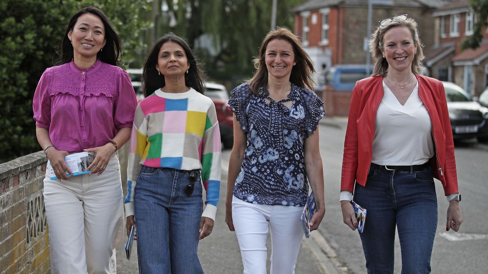 Senior Tories' wives hit campaign trail in rare public appearances ...