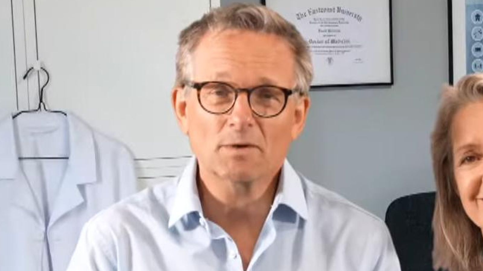 Dr Michael Mosley promotes stage show at Darlington Hippodrome earlier ...