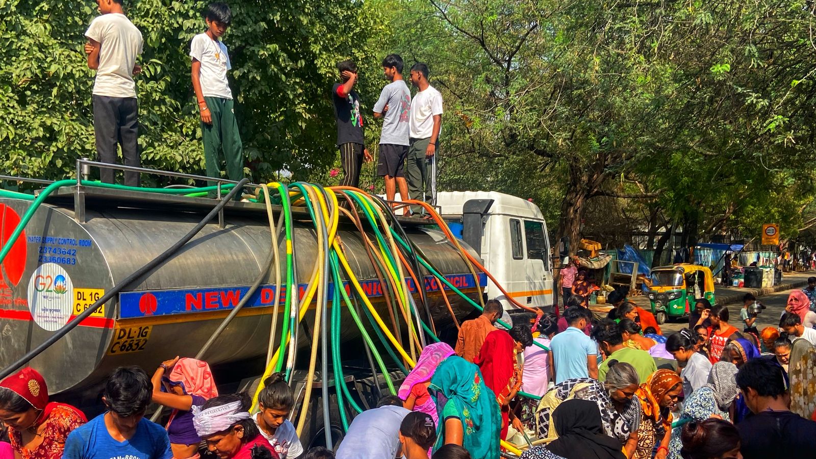 India's 'glaring inequalities' laid bare as hundreds wait for water ...