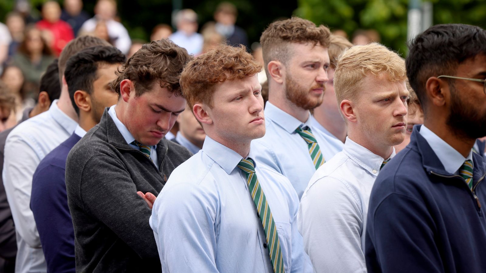 Nottingham attack: Families and friends gather on first anniversary of ...