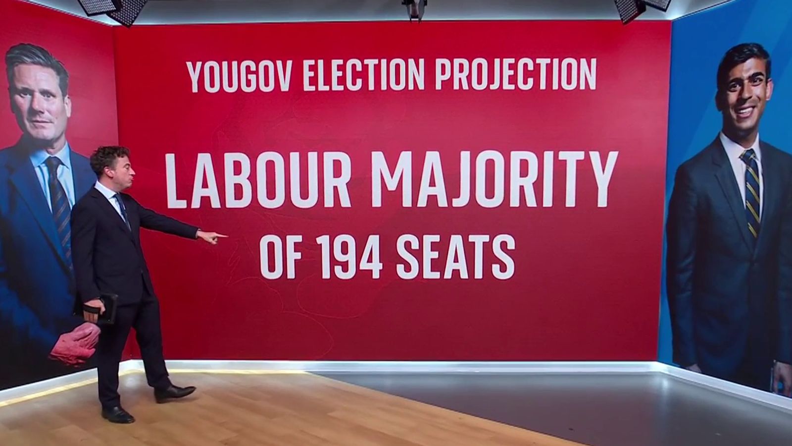 YouGov Projection: Labour set for biggest win in 100 years | News UK ...