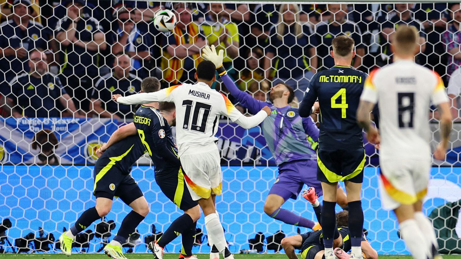 Scotland thrashed by Germany in opening match of Euro 2024 | UK News ...