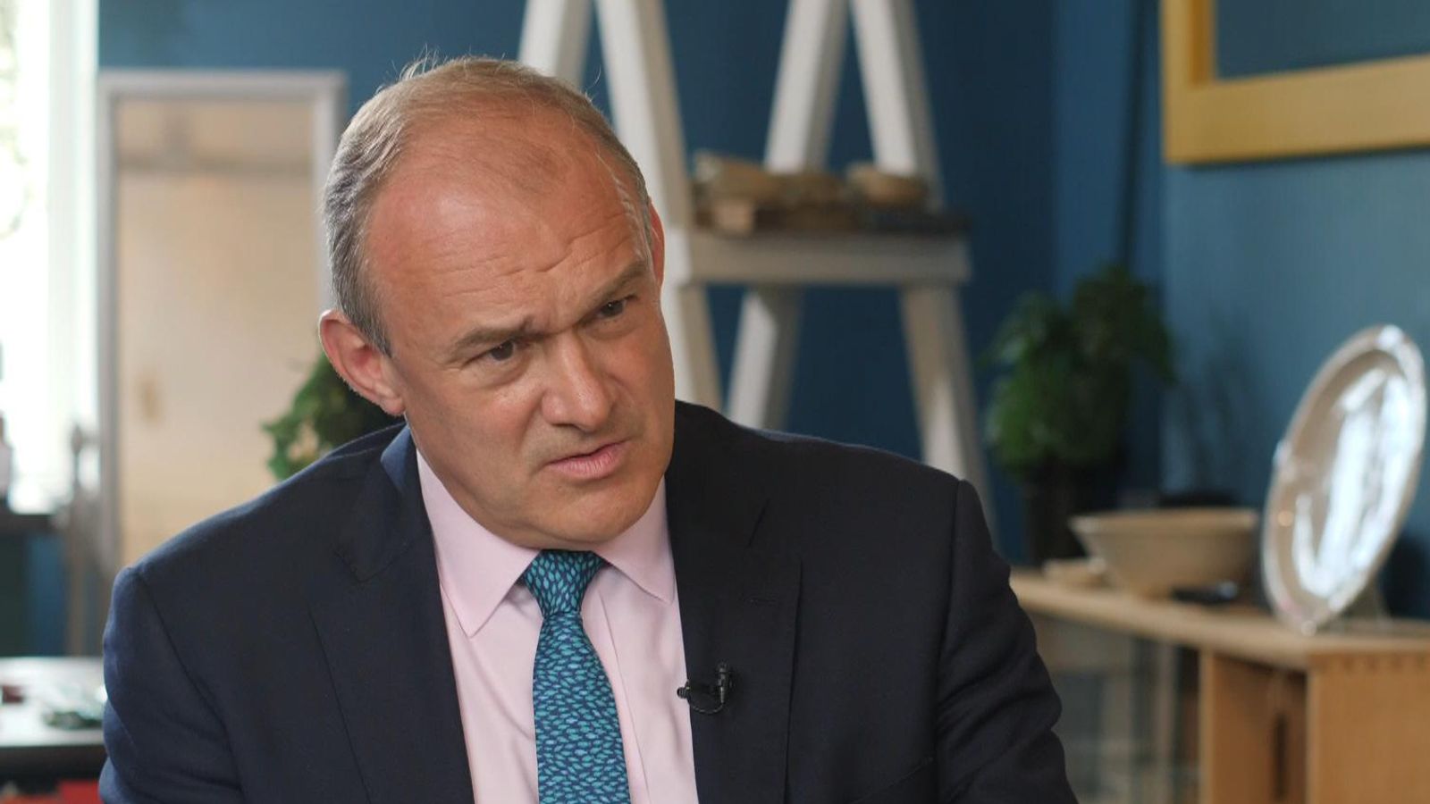 Leader Interviews Sir Ed Davey Says Immigration Is too High Leader Interviews Sir Ed Davey Says Immigration Is too High