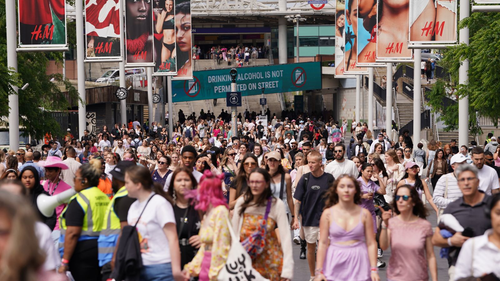 Taylor Swift Tube map released as Wembley Stadium hosts London Eras ...