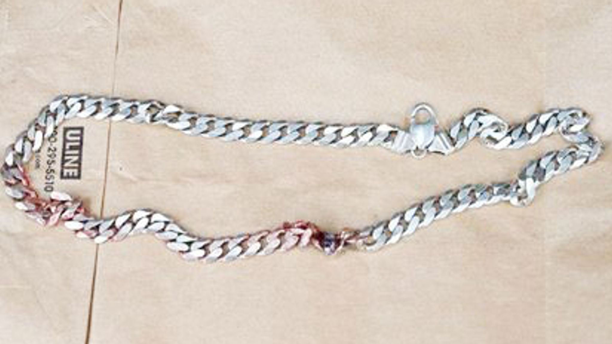 Necklace 'saves man's life' after stopping bullet going into his neck ...