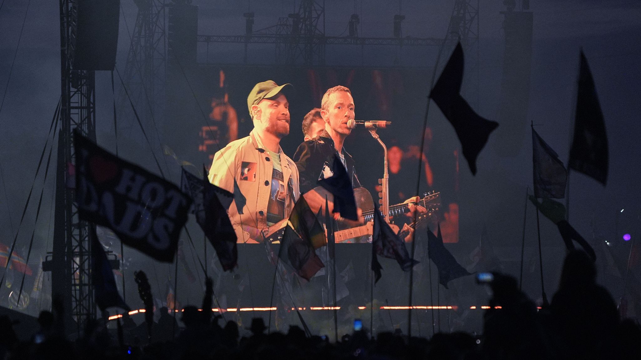 Glastonbury: Coldplay joined by Michael J Fox on stage for history ...