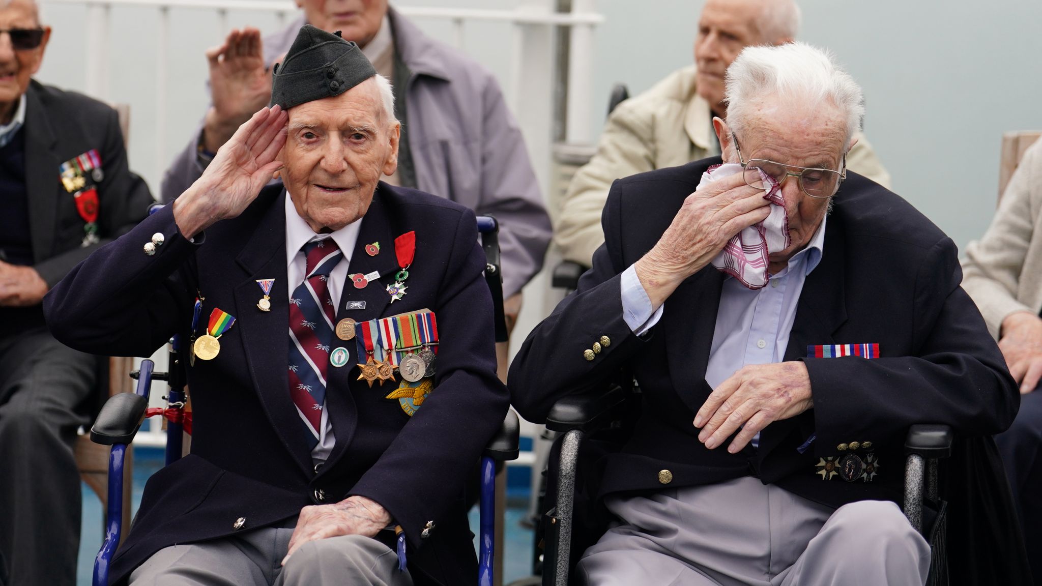 D-Day veterans sail to Normandy but don't try to call them heroes ...