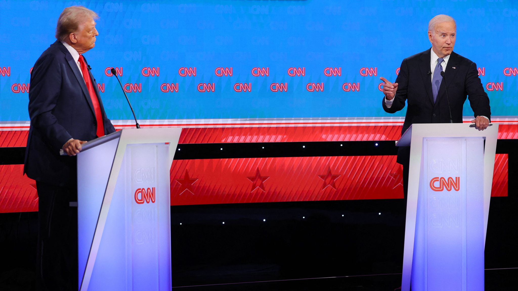 'Unmitigated disaster' for Biden in TV debate with Trump - as he faces ...