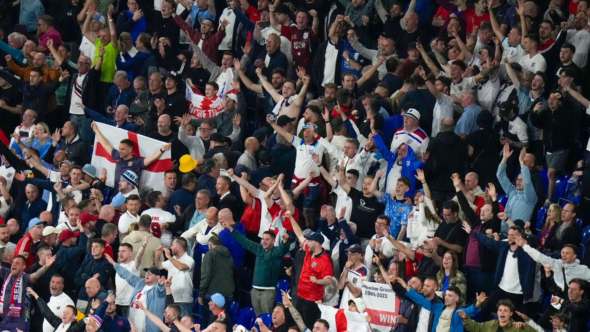 Fans' delight after Bellingham goal gives England a win in Euro 2024 ...
