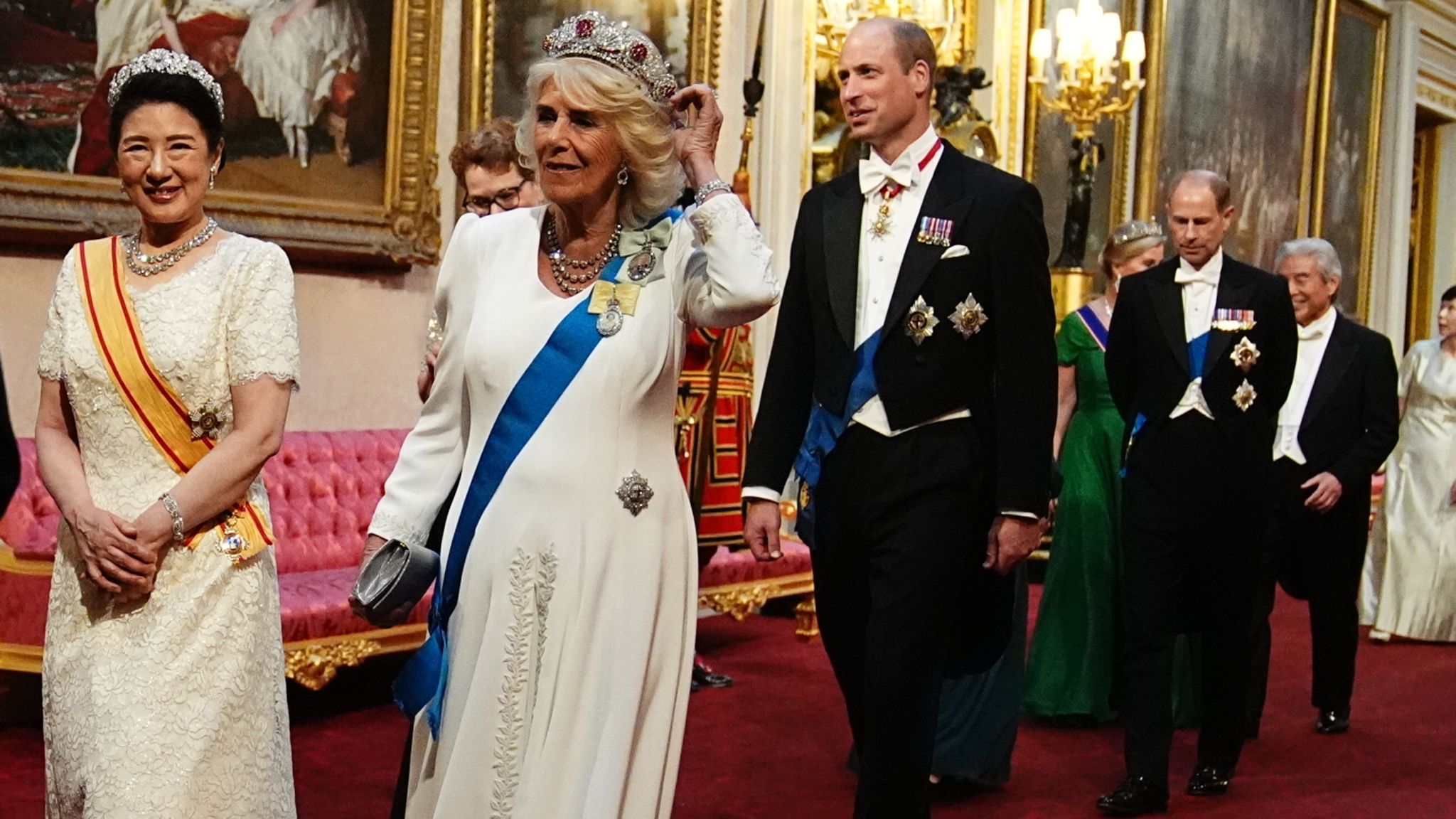 King Charles hosts lavish state banquet for Japan's Emperor Naruhito at ...