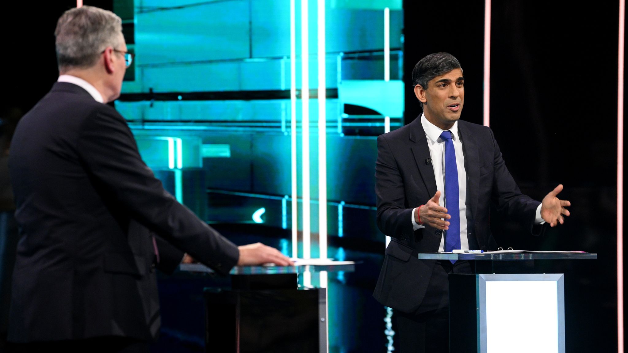 Sir Keir Starmer accuses Rishi Sunak of 'lying' over Labour's tax plans 'to defend 14 years of ...