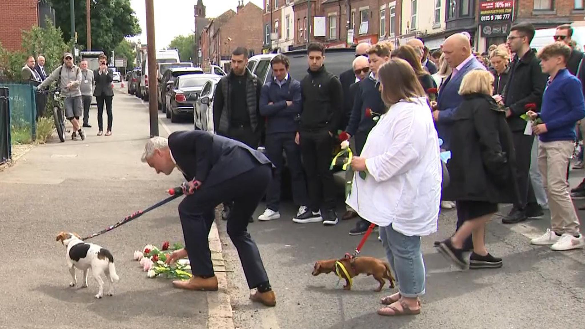 Nottingham attack: Families and friends gather on first anniversary of ...