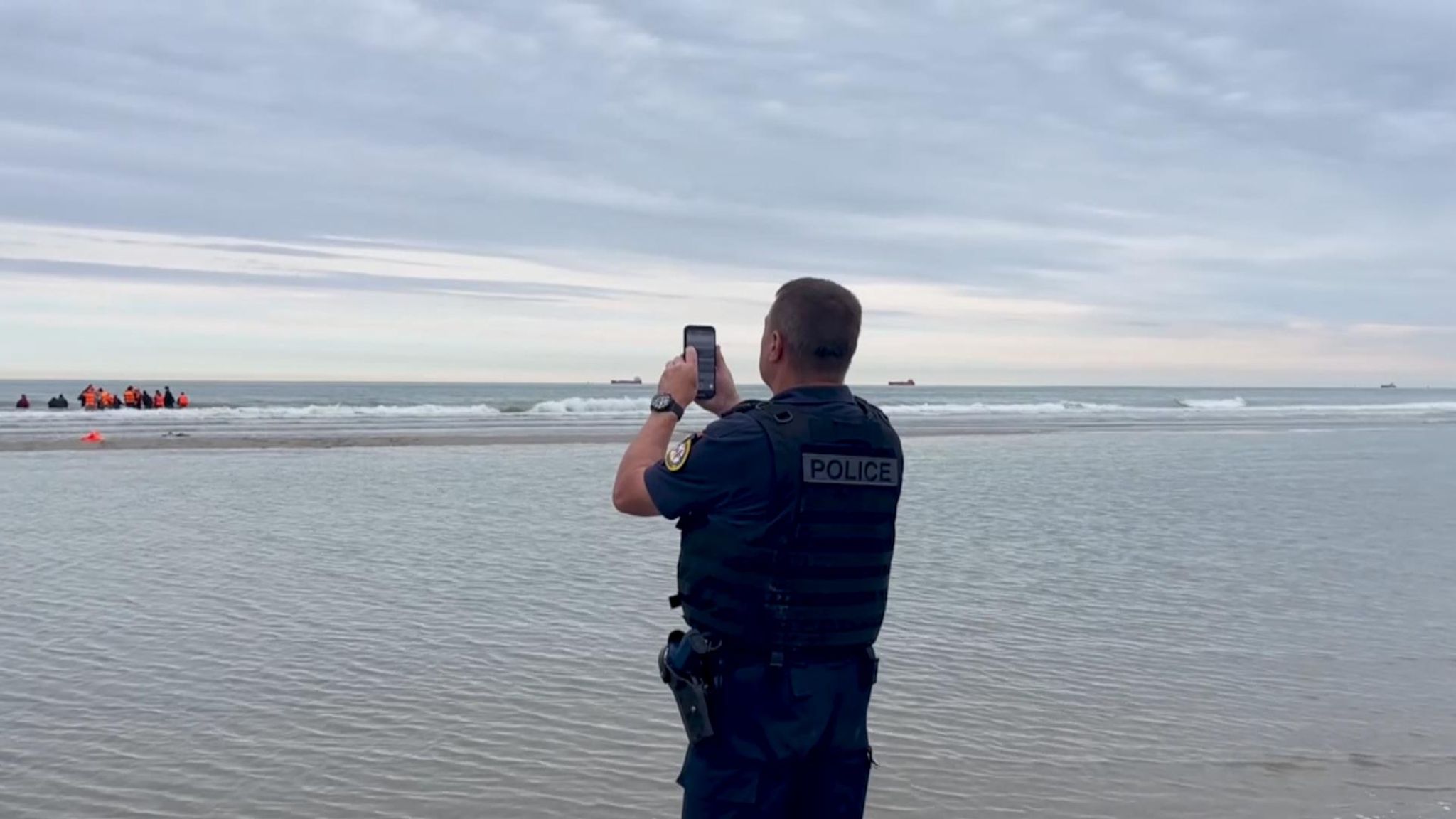 Dozens of police officers are powerless on French beaches as people ...