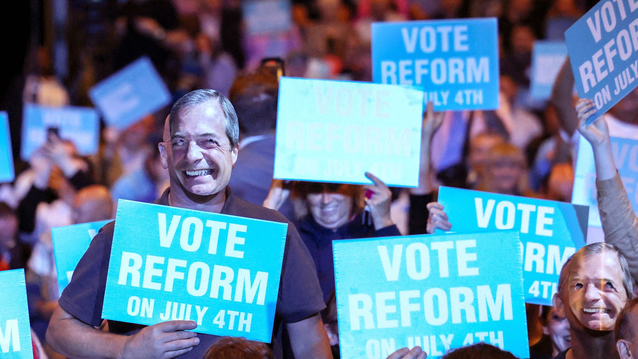 Reform candidate quits and backs Tories - as Nigel Farage says some BNP supporters 'gravitate ...