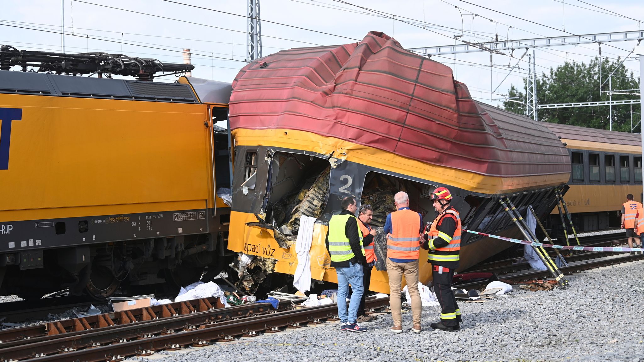 Four killed and 23 injured after trains collide in Czech Republic ...