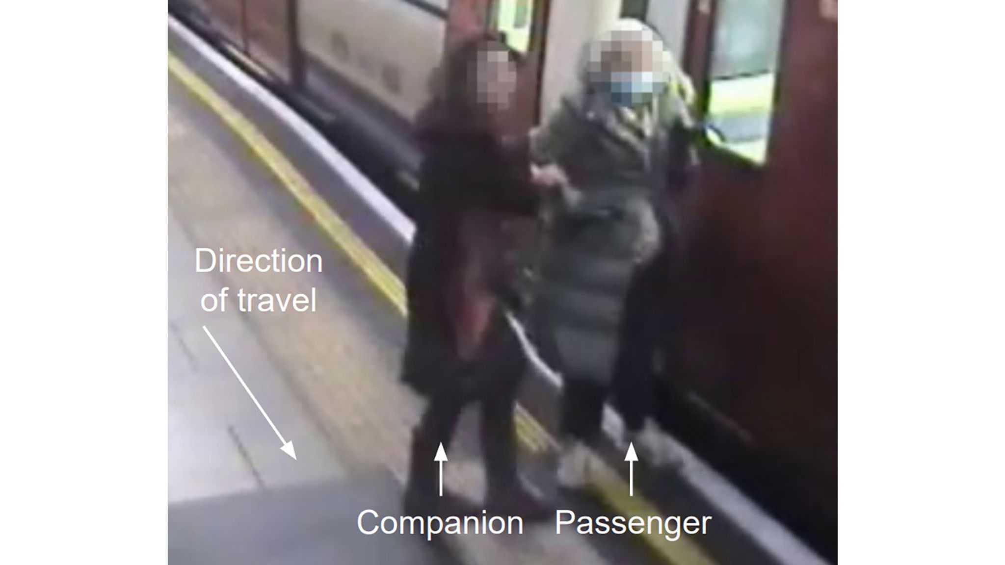 Tube passenger, 101, was seriously hurt after being dragged along ...