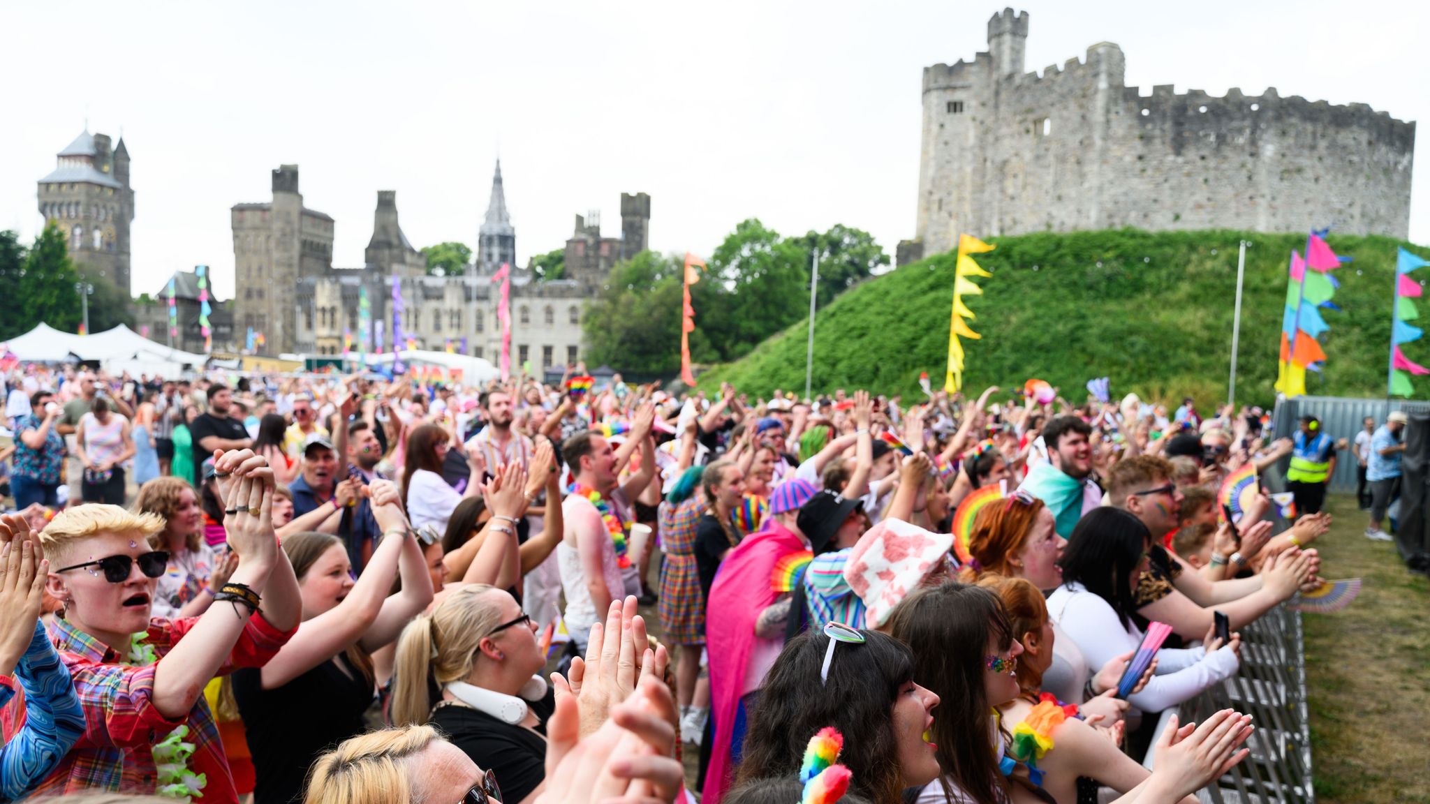 Pride Cymru: 'A way to go' to achieve LGBTQ+ equality in Wales as event ...