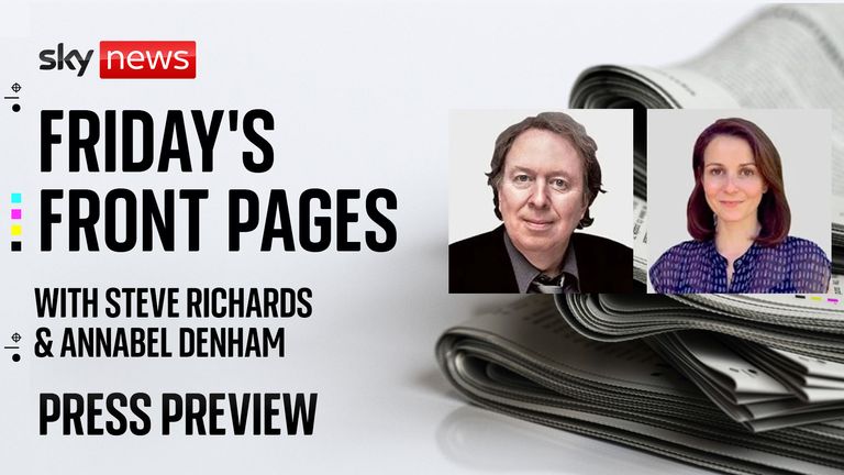 Press Preview: Friday's papers | News UK Video News | Sky News